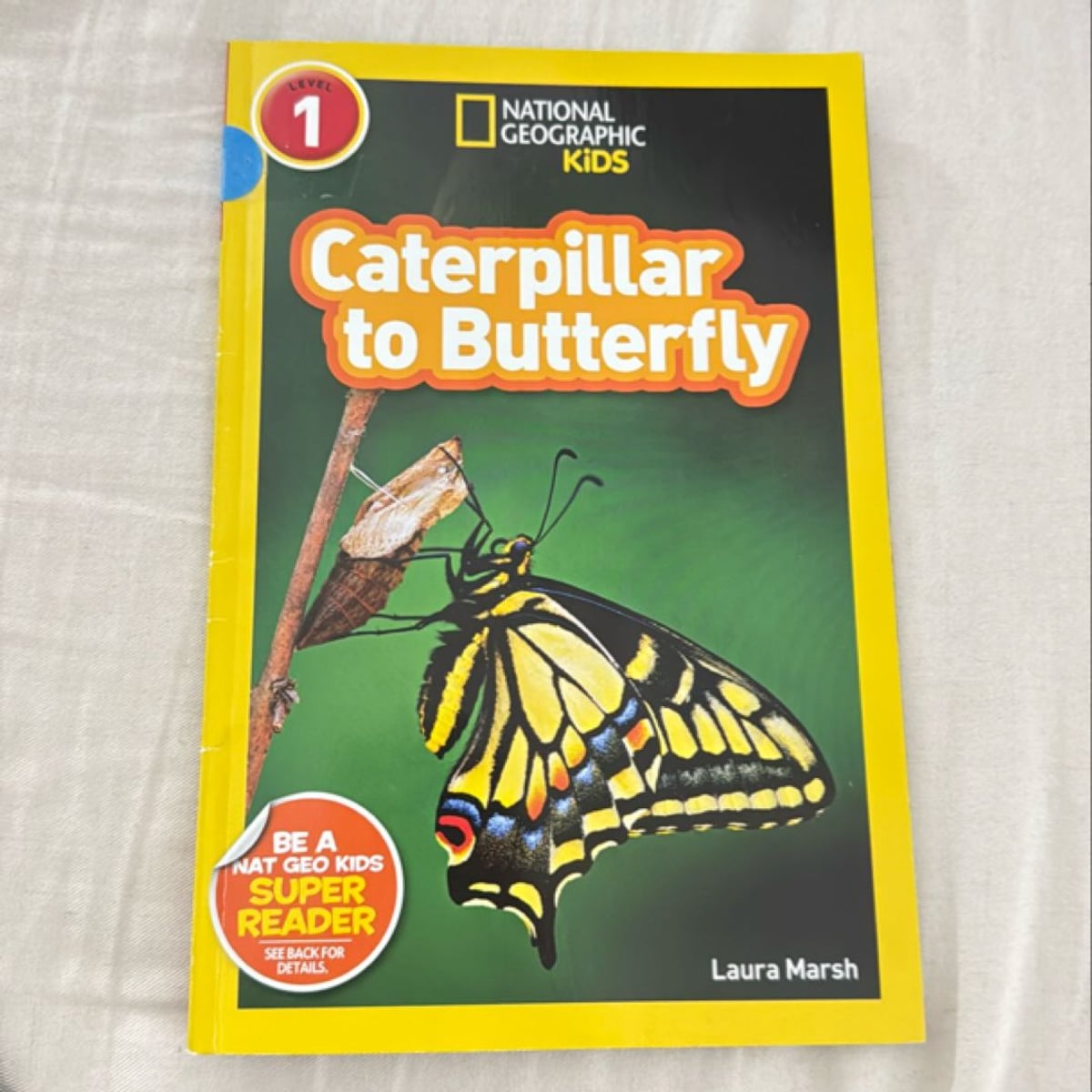 National Geographic Readers: Caterpillar to Butterfly by Laura Marsh