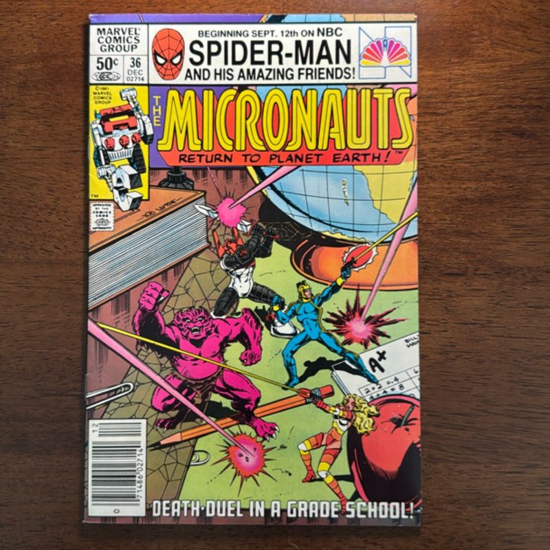 Marvel Micronauts #36 by Bill Mantlo, Paperback | Pangobooks