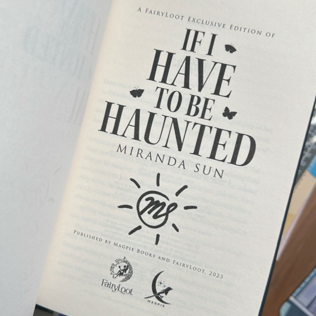 If I Have to Be Haunted by Miranda Sun, Hardcover | Pangobooks