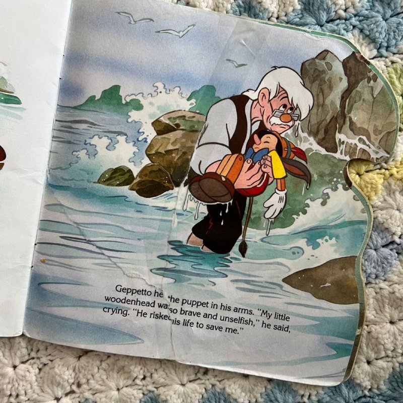 Pinocchio A Golden Super Shape Book by Disney, Paperback | Pangobooks