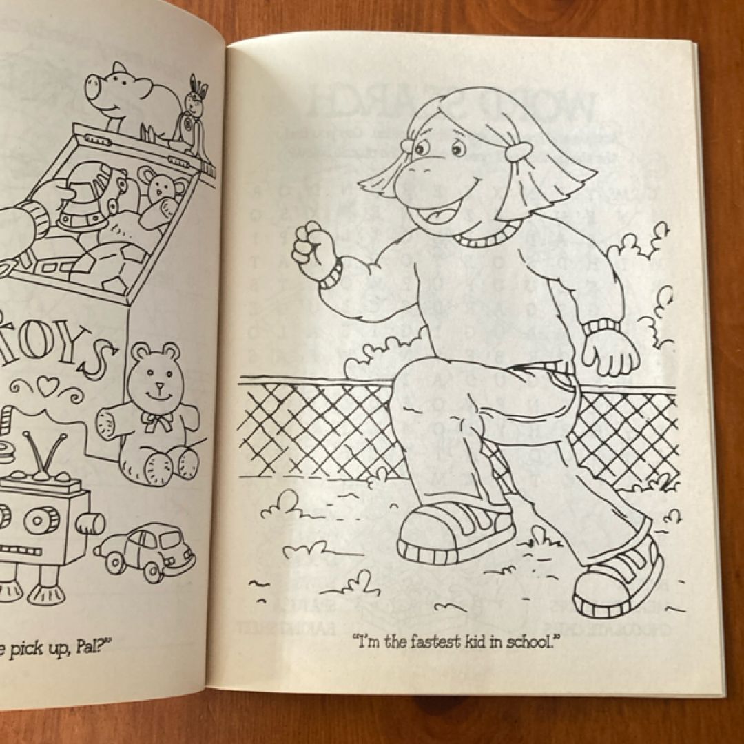 Arthur and Friends Coloring & Activity Book by Marc Brown