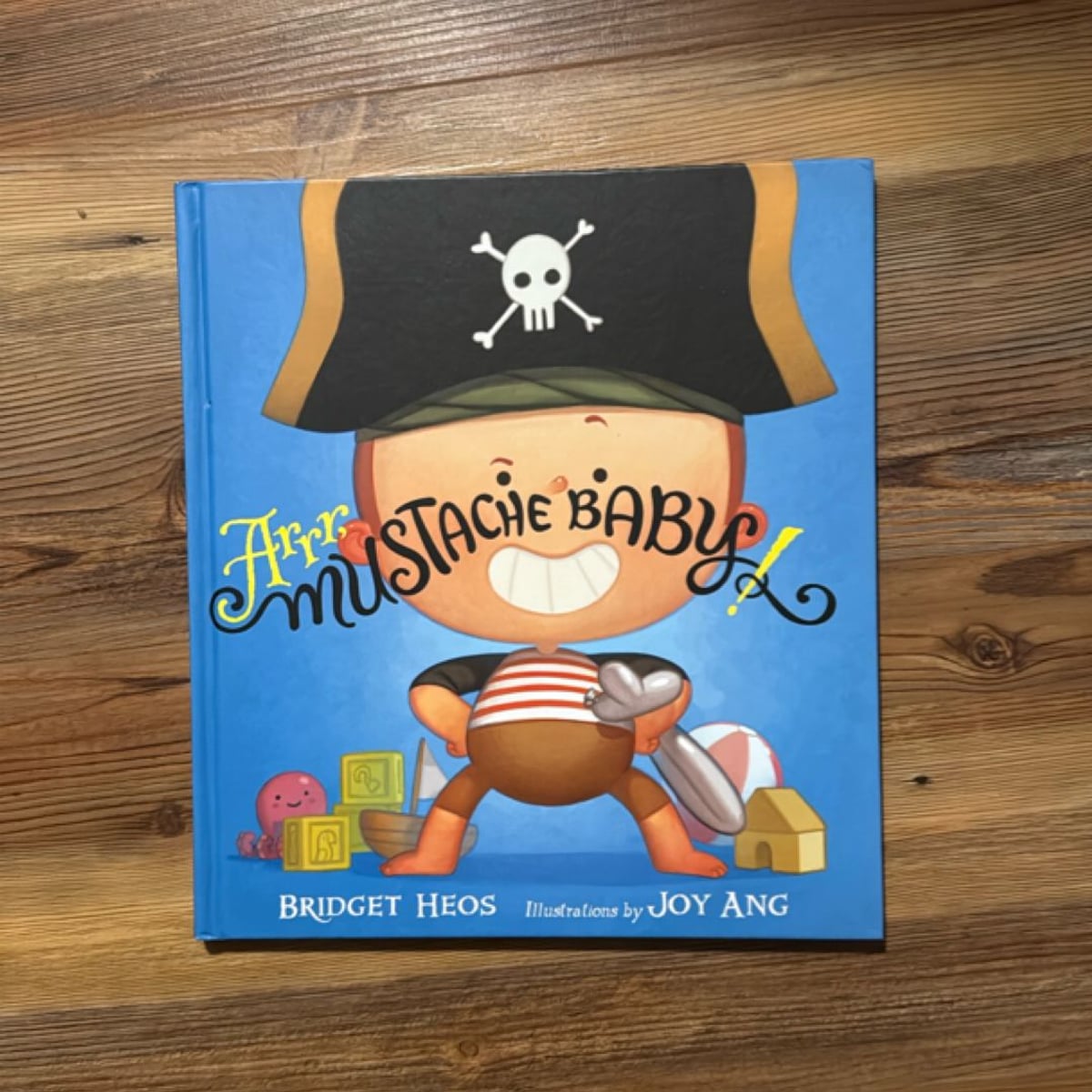 Arrr, Mustache Baby! by Bridget Heos