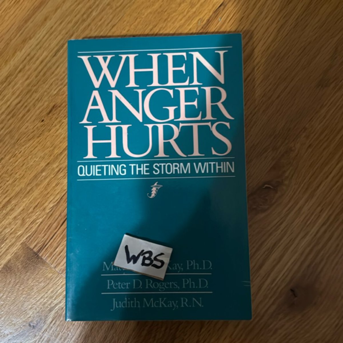 When Anger Hurts by Matthew McKAY, Peter D. Rogers, Judith McKay