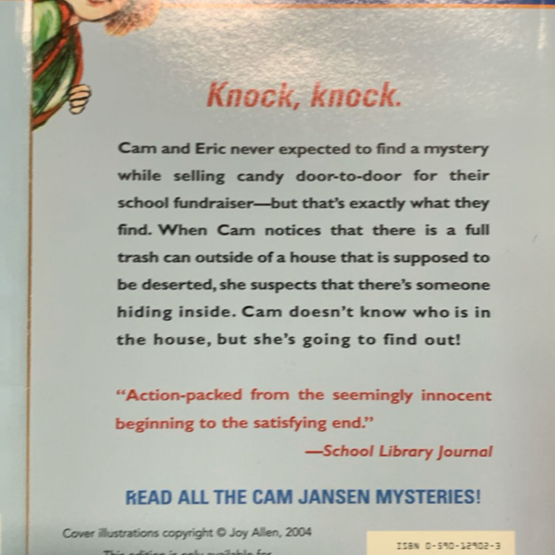 Cam Jansen Mysteries Boxed Set (Ghostly Mystery, Triceratops Pop ...