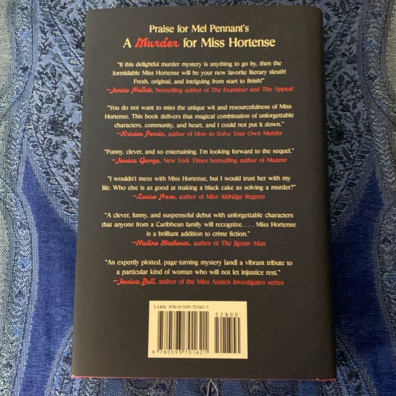 A Murder for Miss Hortense by Mel Pennant