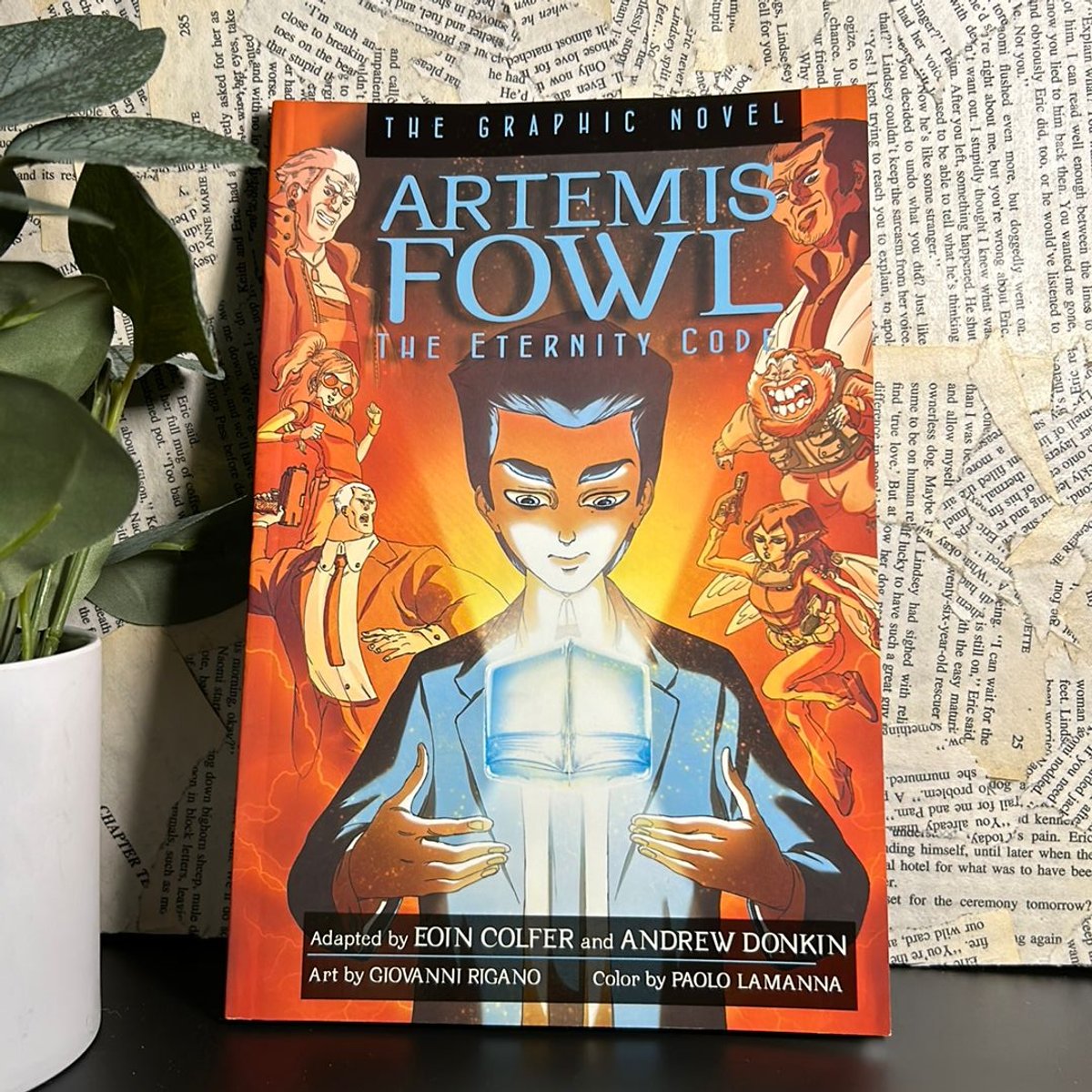 Artemis Fowl the Eternity Code Graphic Novel (Artemis Fowl) by Eoin ...
