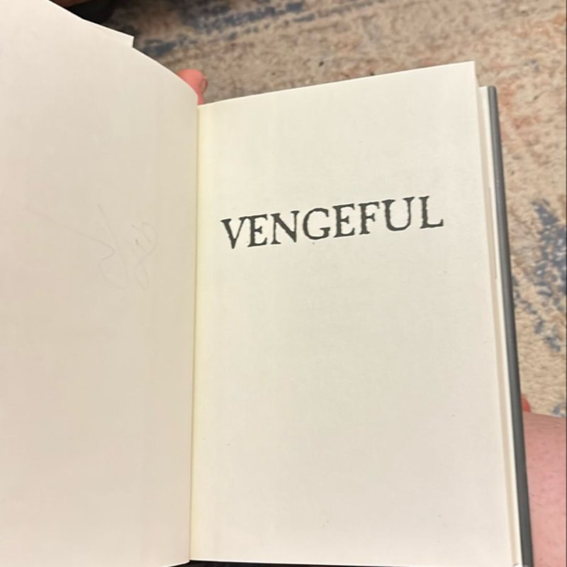 Vengeful (SIGNED) by V.E. Schwab , Hardcover | Pangobooks