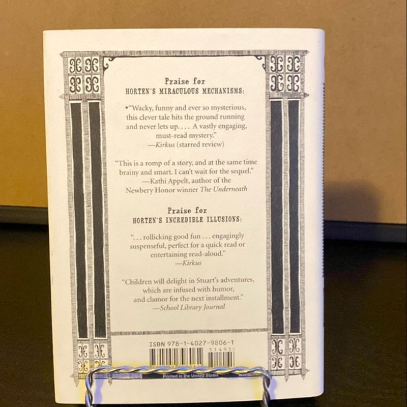 Horten's Miraculous Mechanisms by Lissa Evans