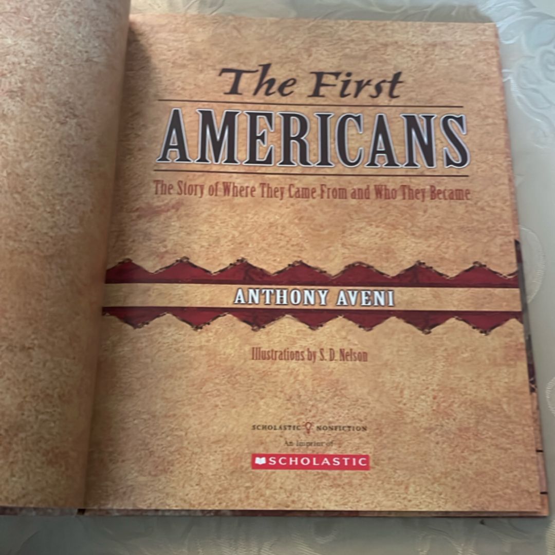 The First Americans by Anthony Aveni
