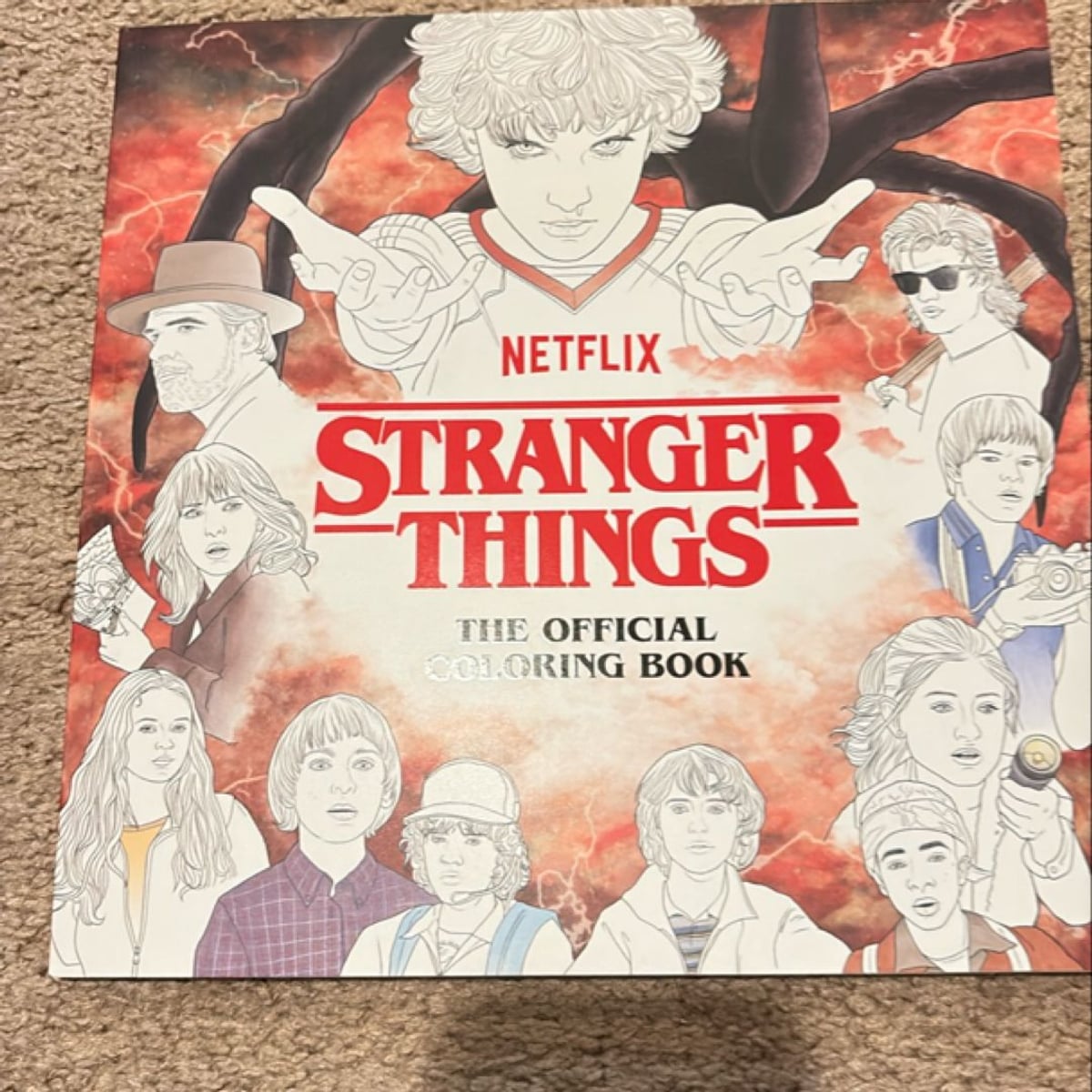 Stranger Things: the Official Coloring Book by Netflix