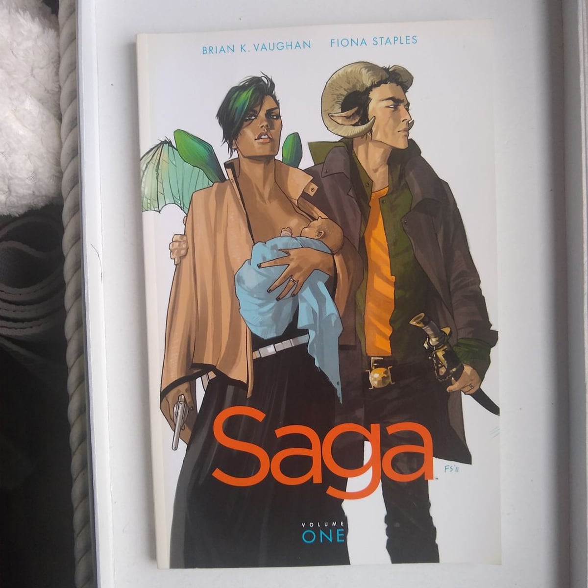 Saga, Volume One by Brian K. Vaughn, Fiona Staples , Paperback | Pangobooks