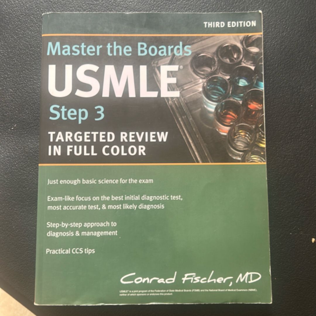 Master the Boards USMLE Step 3 by Conrad Fischer