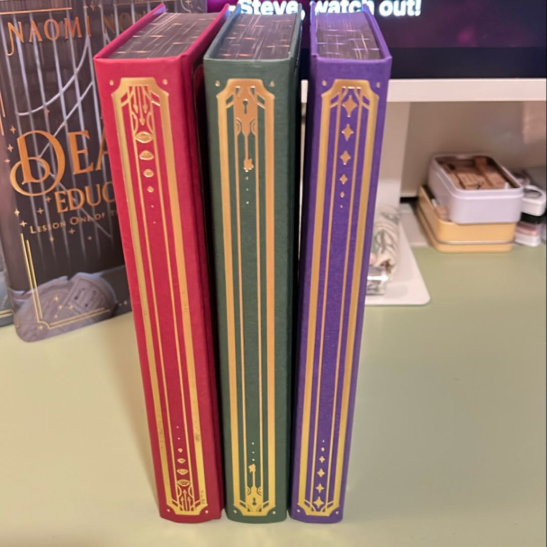 The Scholomance Series Fairyloot Edition by Naomi Novik, Hardcover ...