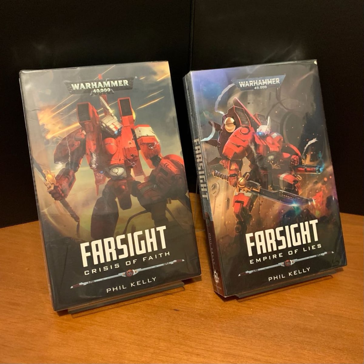 Warhammer 40k: Farsight: Crisis of Faith & Empire of Lies by Phil Kelly ...