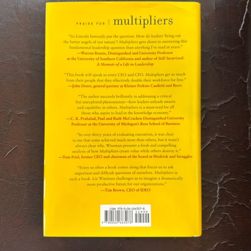 Multipliers, Revised and Updated by Liz Wiseman