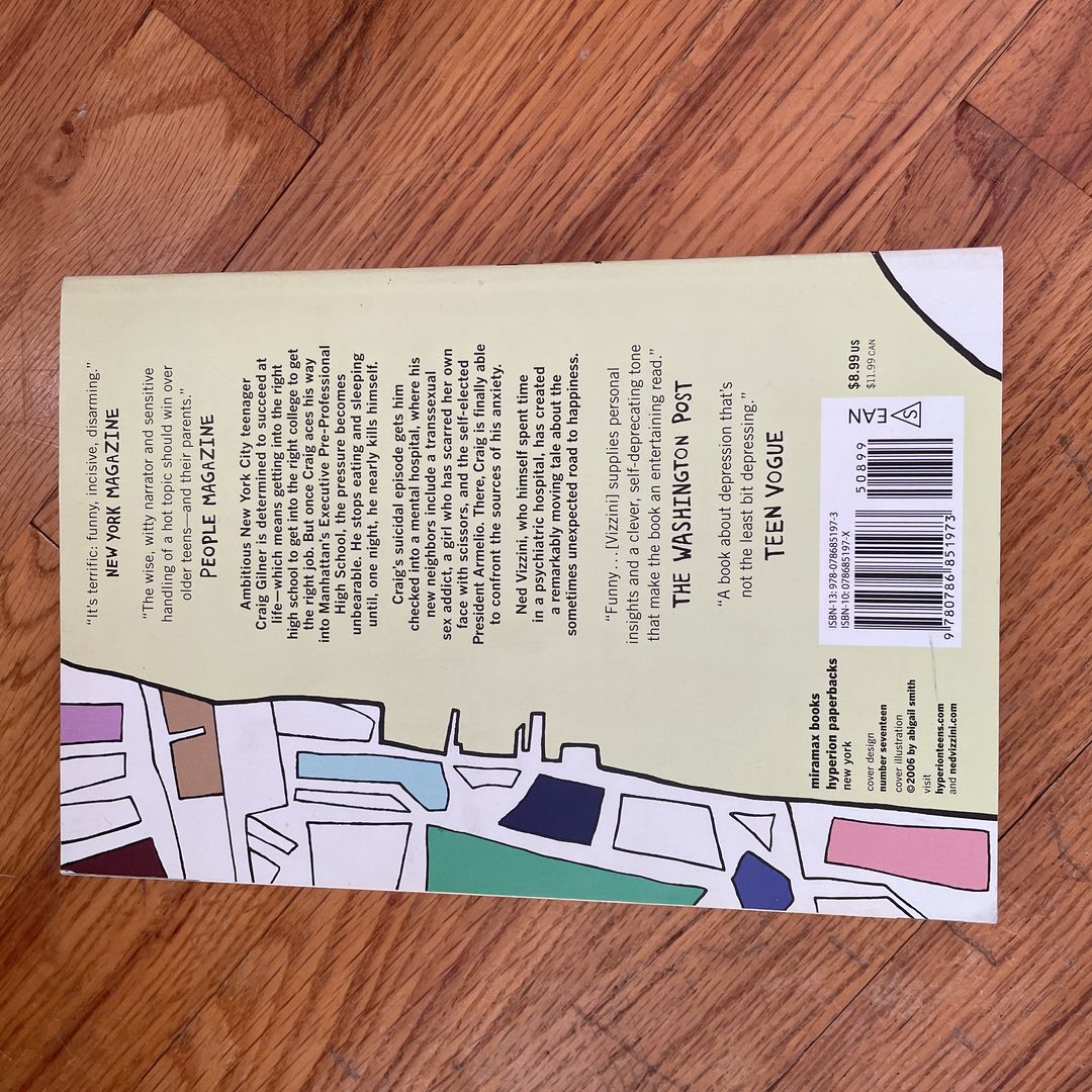 It's Kind of a Funny Story by Ned Vizzini