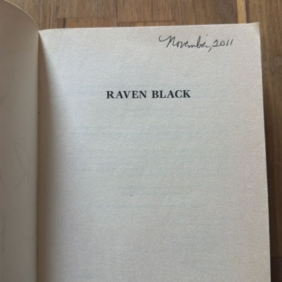 Raven Black by Ann Cleeves