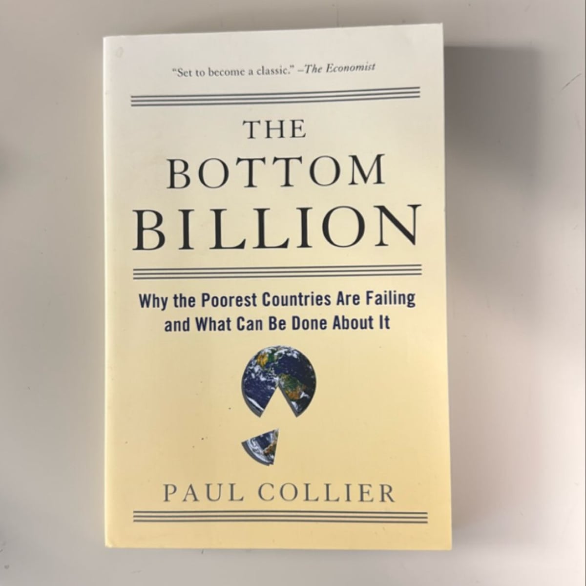 The Bottom Billion by Paul Collier