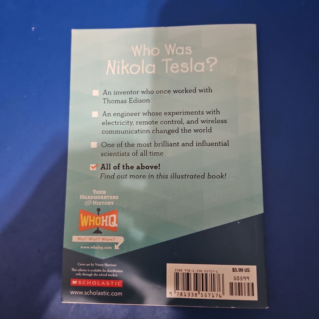 Who was Nikola Tesla? by Jim Gigliotti