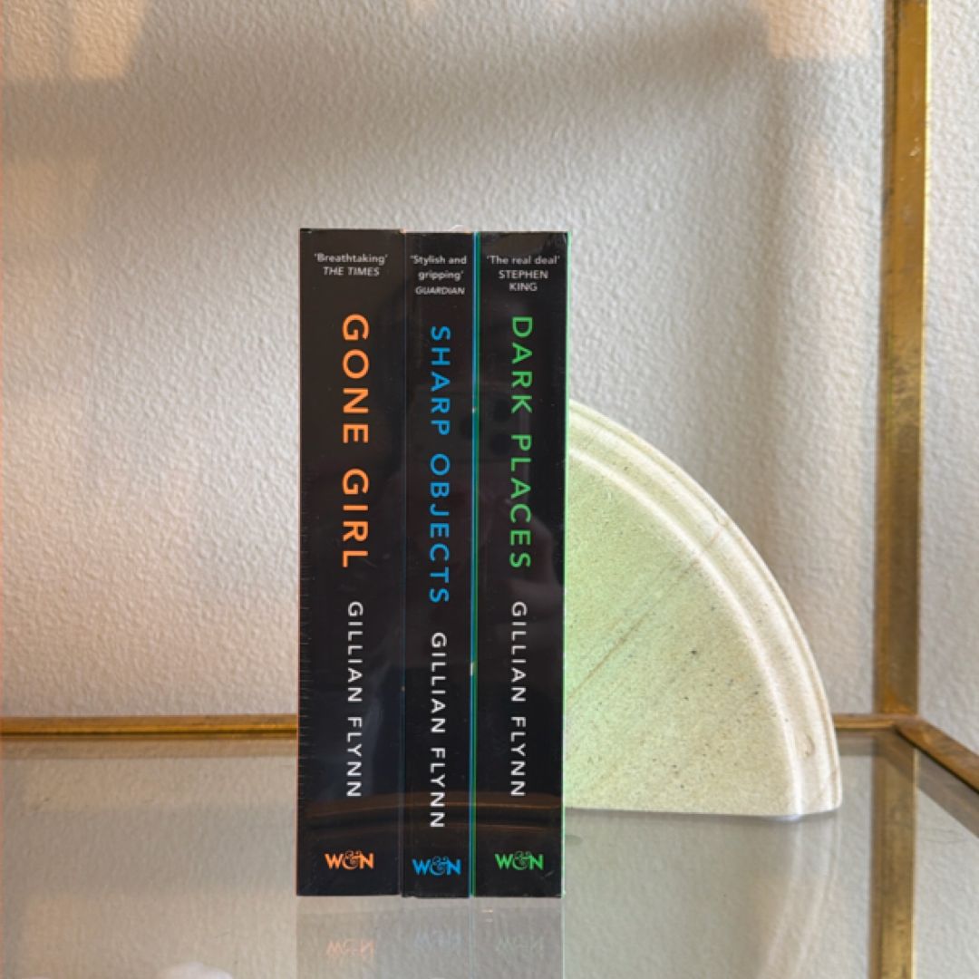 Gillian Flynn 3 Books Series Collection Set (Gone Girl, Sharp Objects ...
