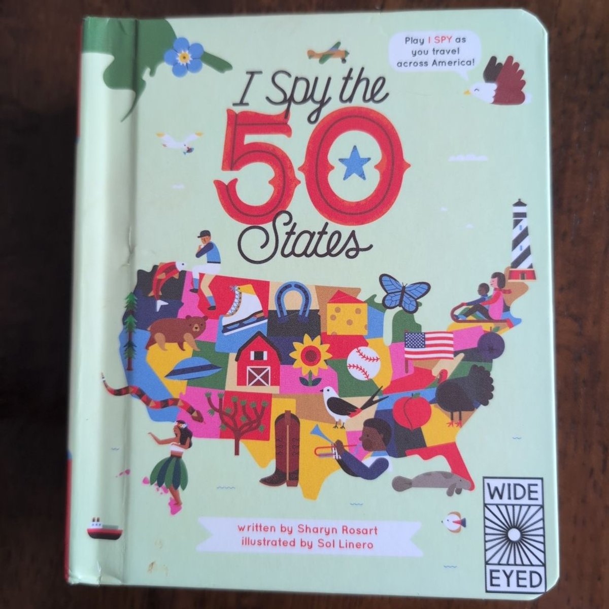 I Spy the 50 States by Sharyn Rosart