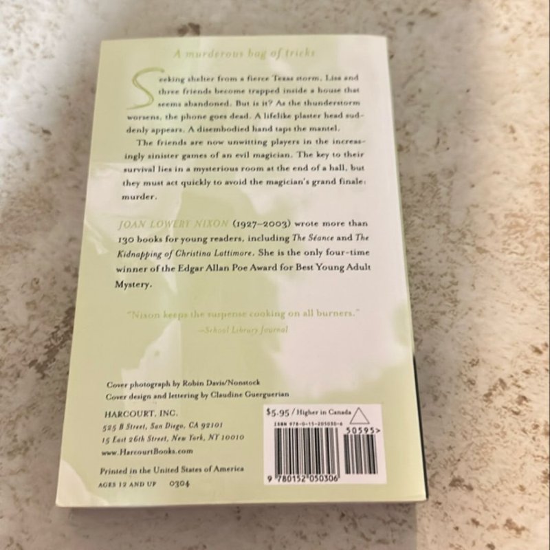 A Deadly Game of Magic by Joan Lowery Nixon