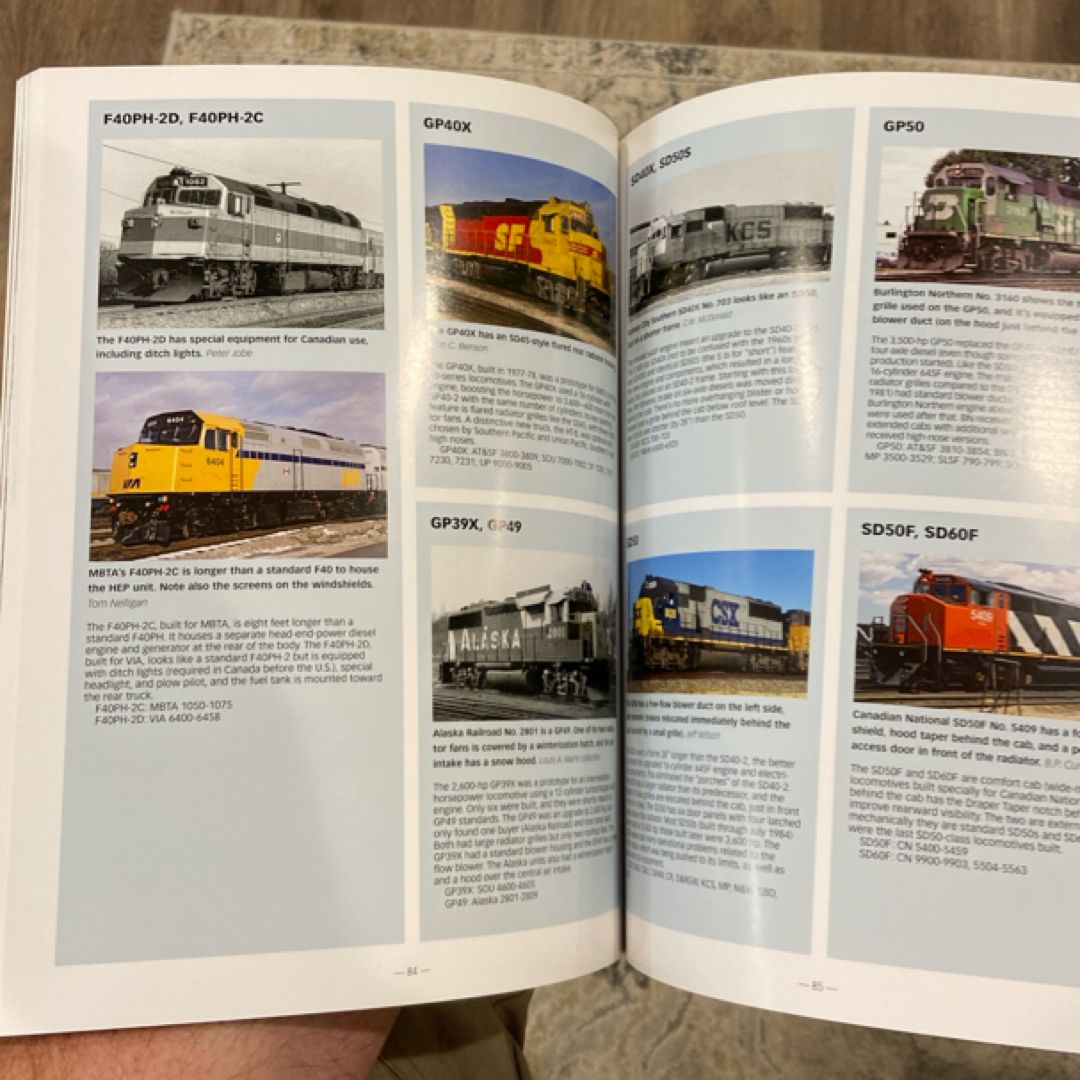 Guide to North American Diesel Locomotives by Jeff Wilson