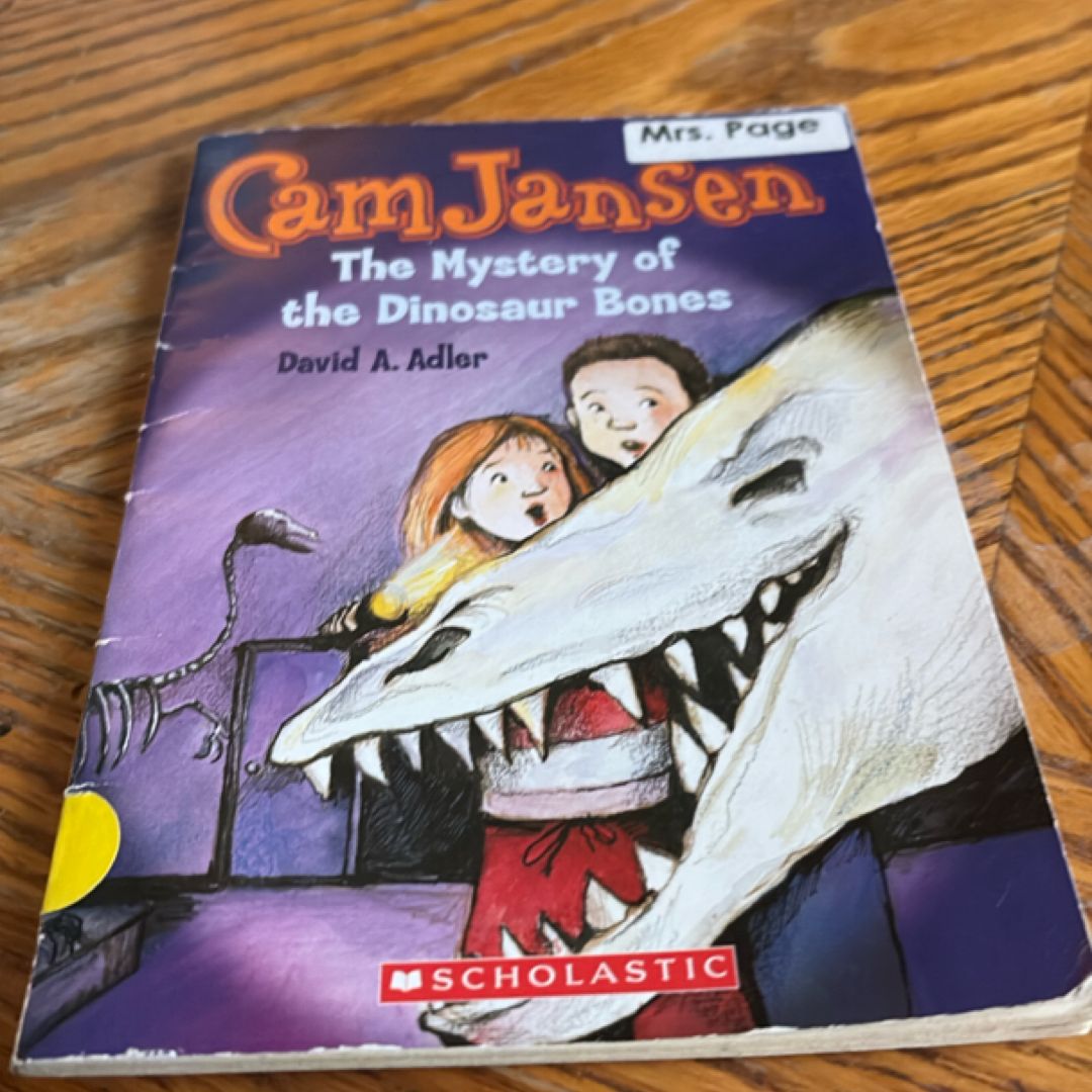 Cam Jansen and the Mystery of the Dinosaur Bones by David A. Adler