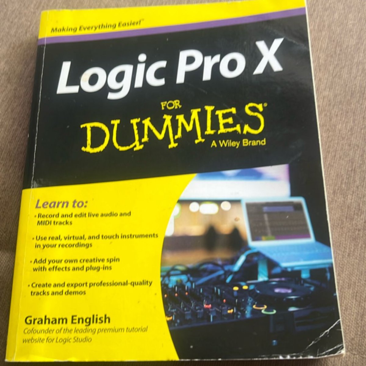 Logic Pro X for Dummies by Graham English