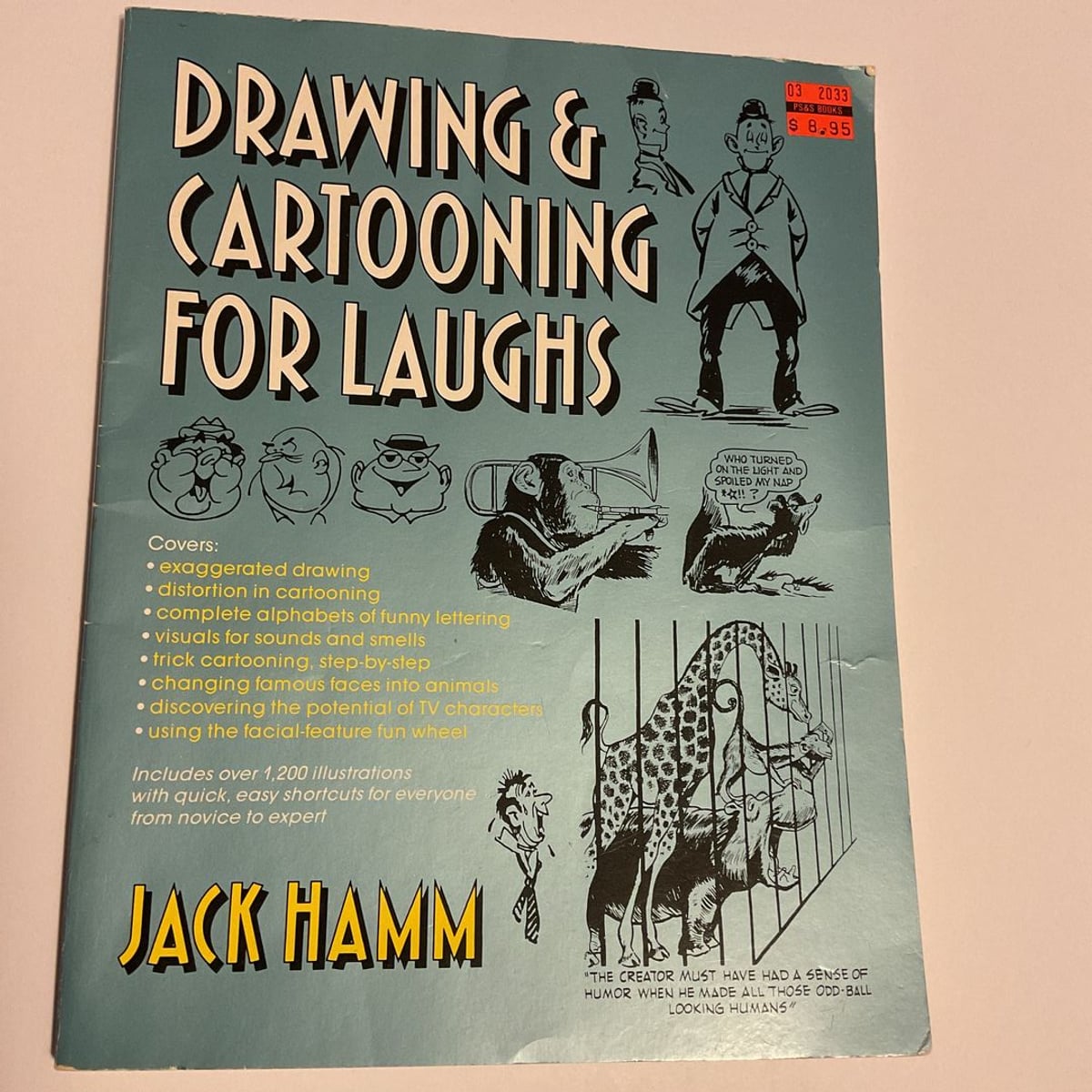 Drawing and Cartooning for Laughs by Jack Hamm