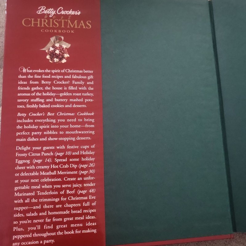 Betty Crocker's Best Christmas Cookbook by Betty Crocker Editors ...