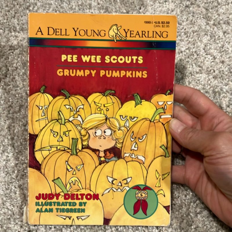 Pee Wee Scouts: Grumpy Pumpkins by Judy Delton, Paperback | Pangobooks
