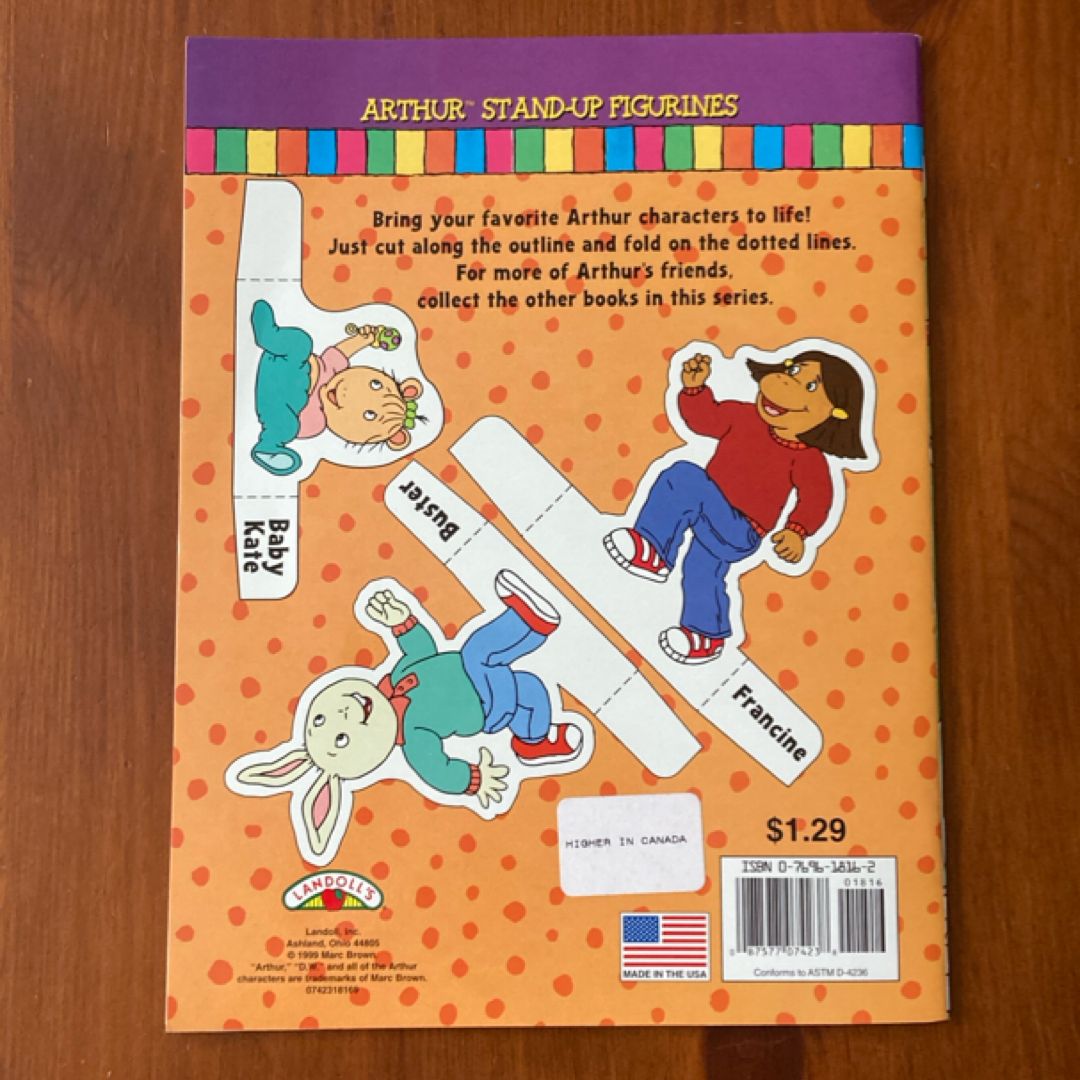 Arthur and Friends Coloring & Activity Book by Marc Brown