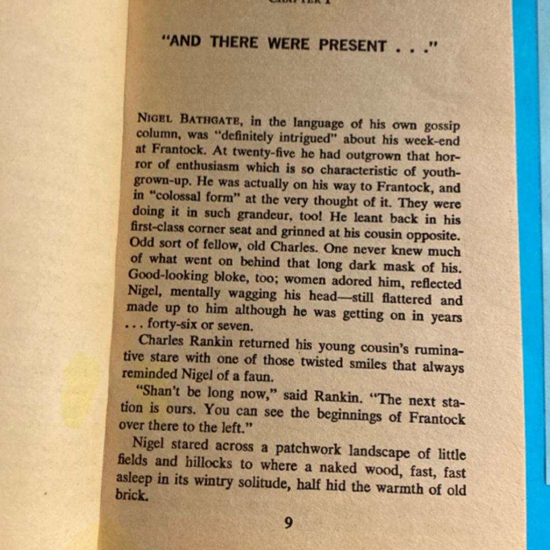 A Man Lay Dead by Ngaio Marsh