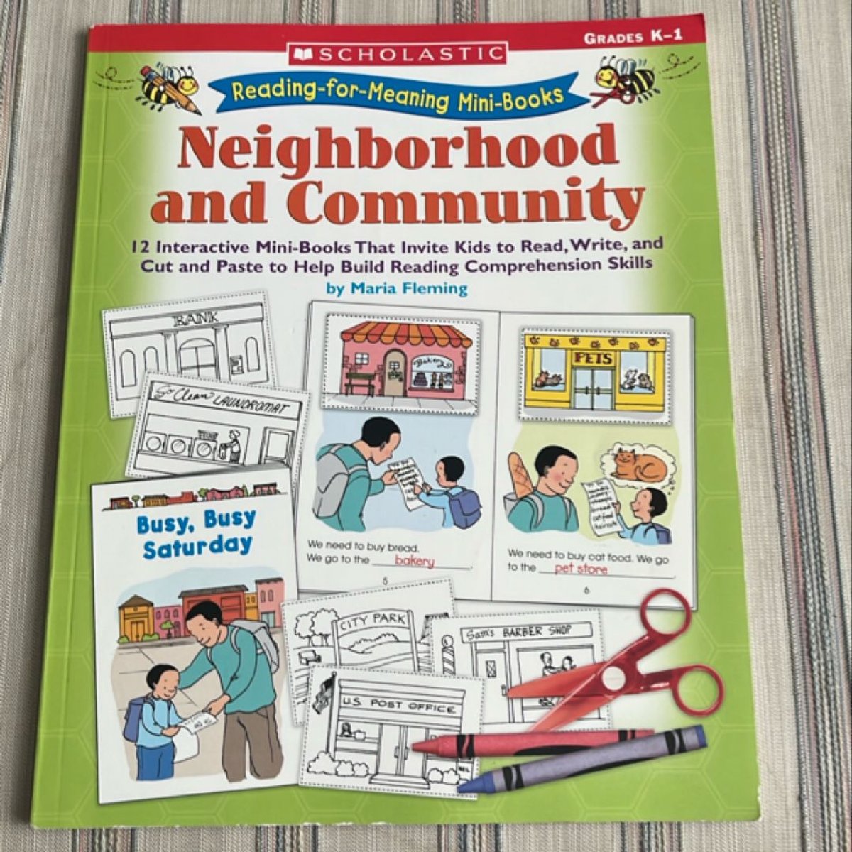 Reading-For-Meaning Mini-Books: Neighborhood and Community by Maria Fleming