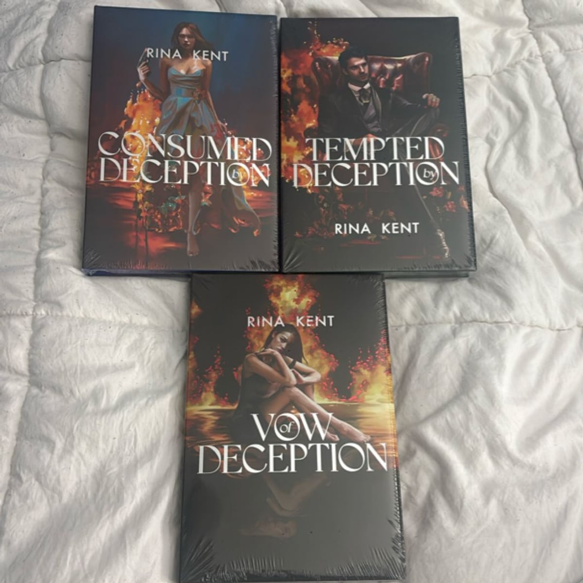 Vow of deception (deception trilogy) by Rina kent, Hardcover | Pangobooks