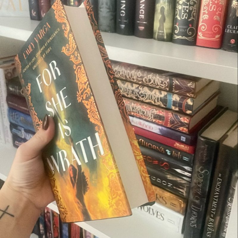 For She Is Wrath by Emily Varga, Hardcover | Pangobooks