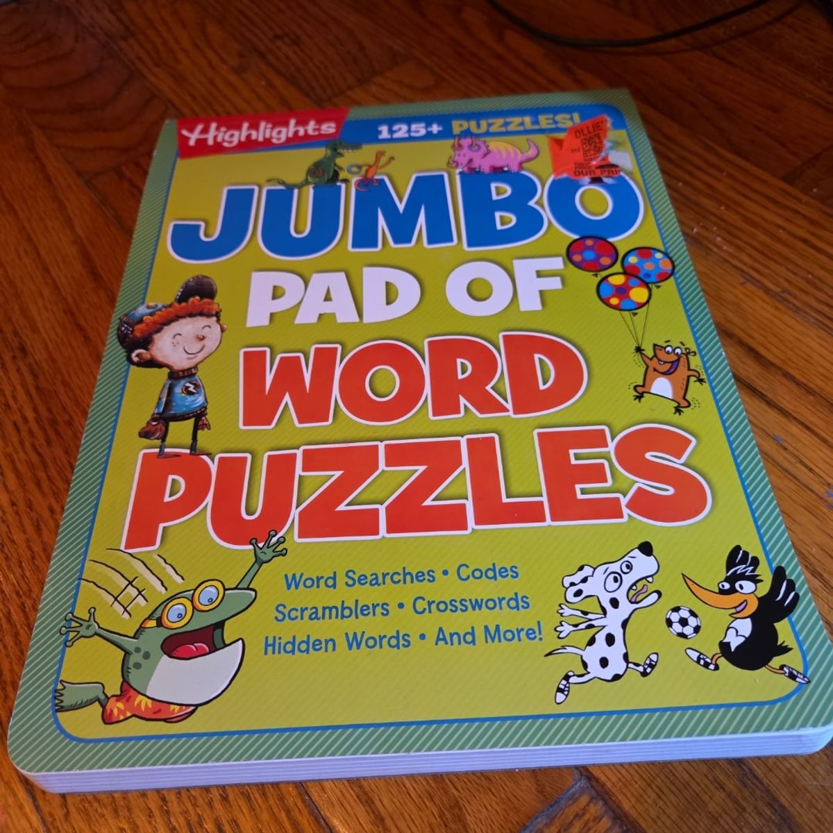 Jumbo Pad of Word Puzzles by Highlights