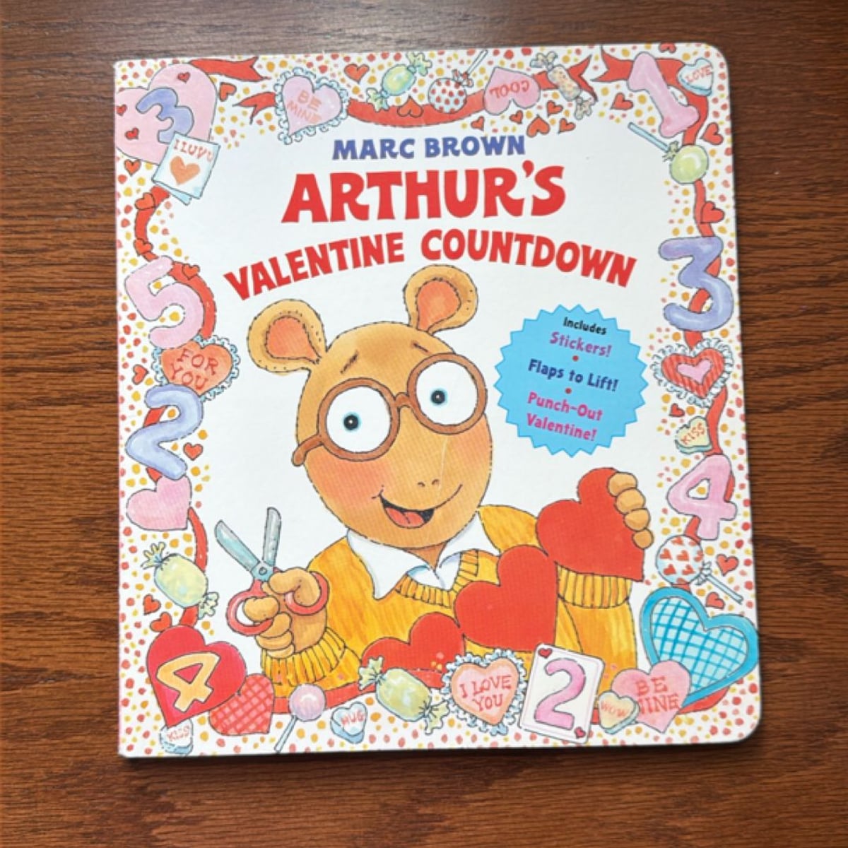 Arthur's Valentine Countdown by Marc Tolon Brown
