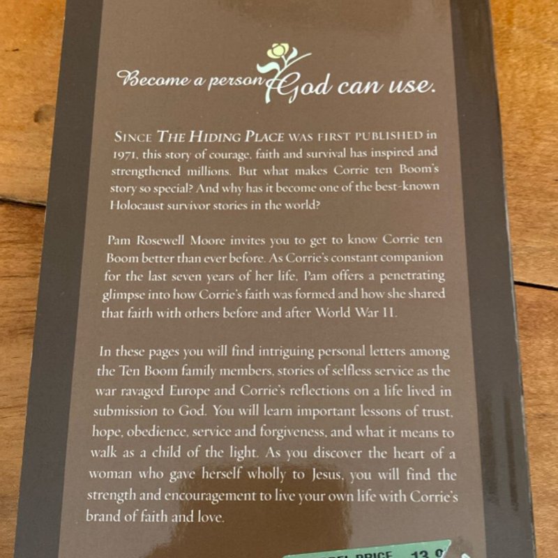 Life Lessons from the Hiding Place by Pam Rosewell Moore, Corrie Ten Boom