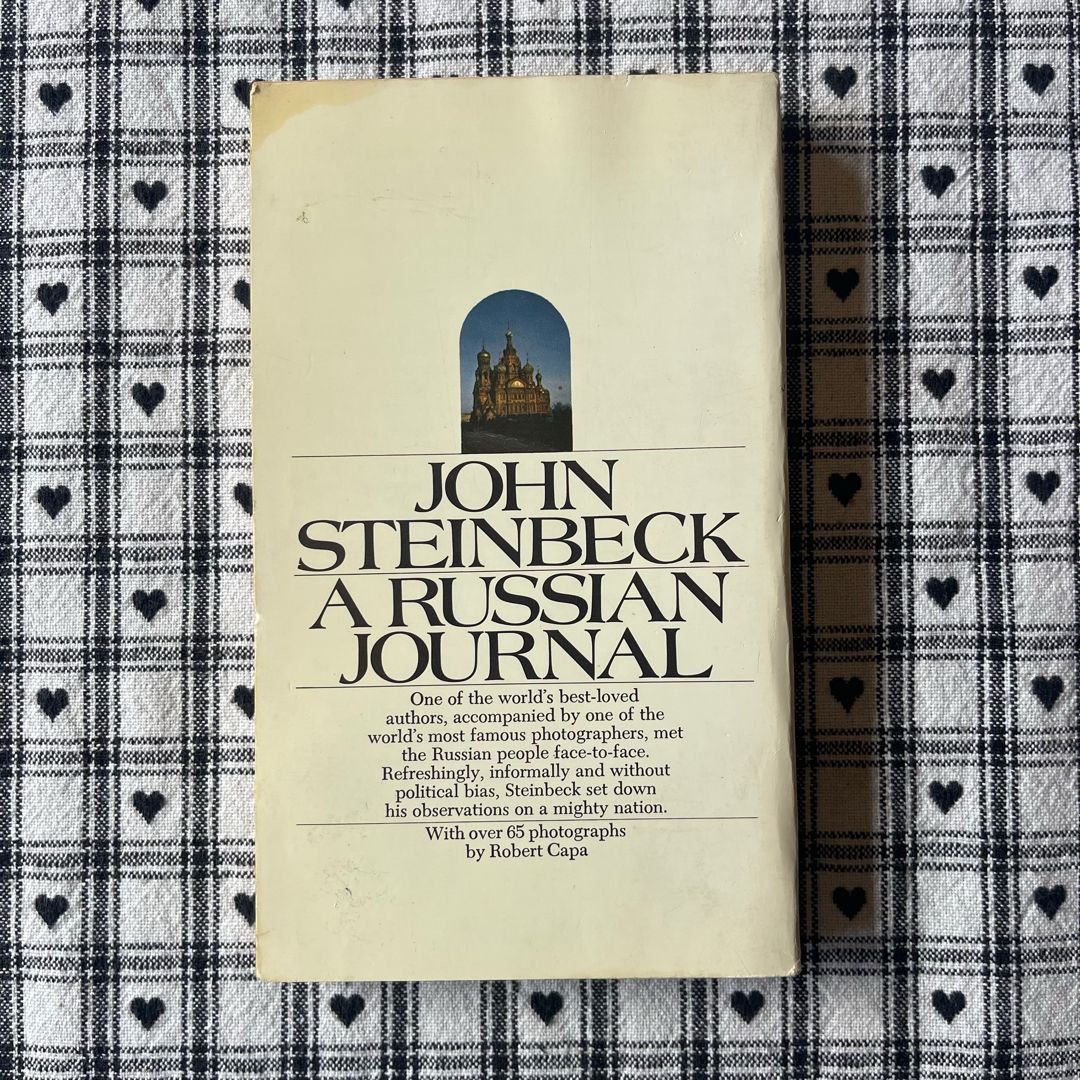 A Russian Journal by John Steinbeck , Paperback | Pangobooks