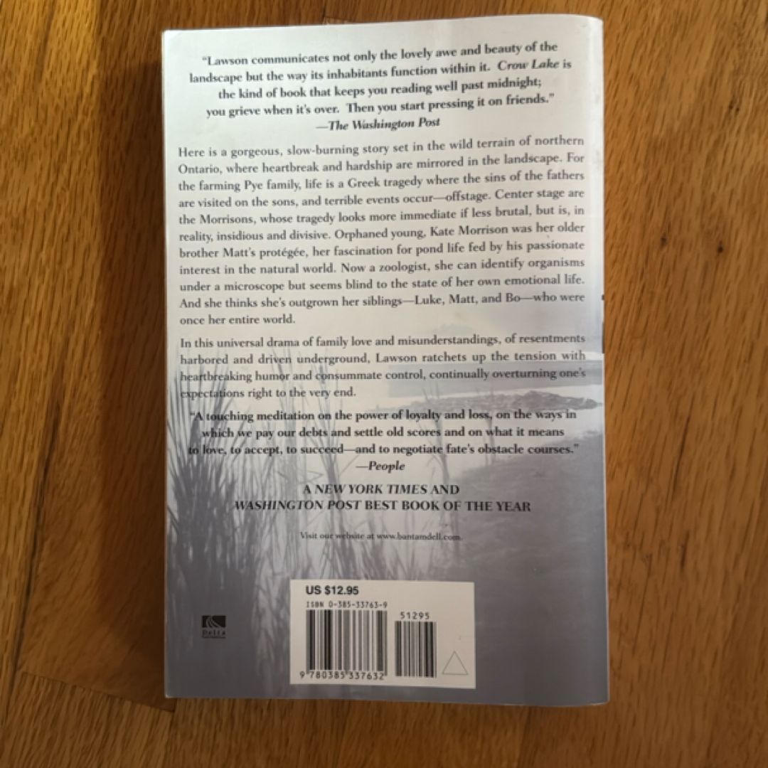 Crow Lake by Mary Lawson