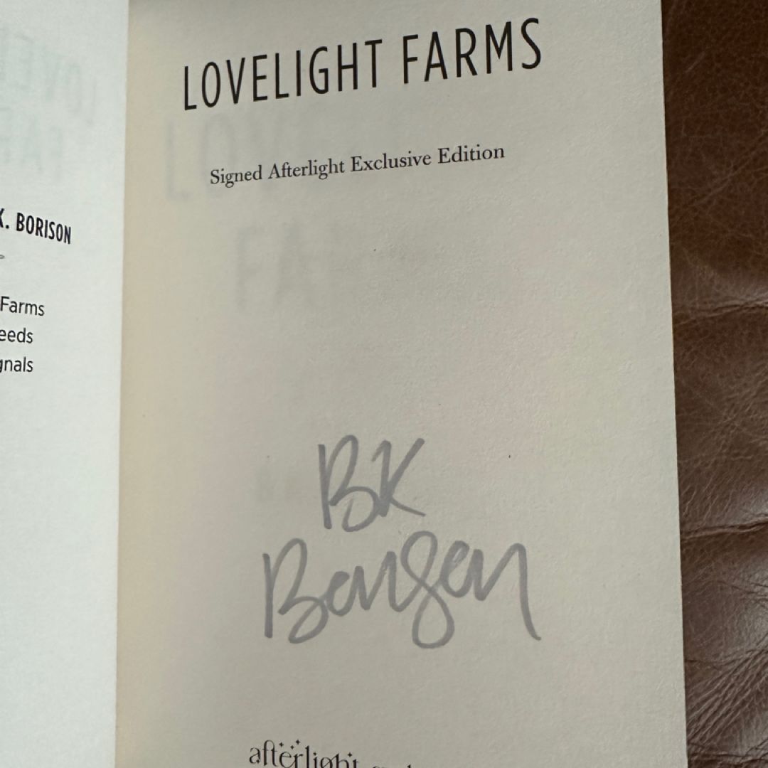 Afterlight Lovelight Farms Set by BK Borison signed special edition by ...