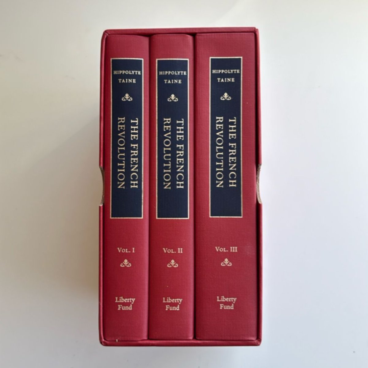 The French Revolution 3 Vol Cl Set by Hippolyte TAINE