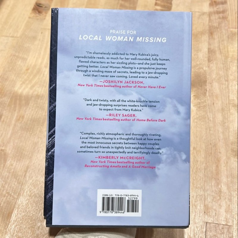 Local Woman Missing by Mary Kubica, Hardcover | Pangobooks