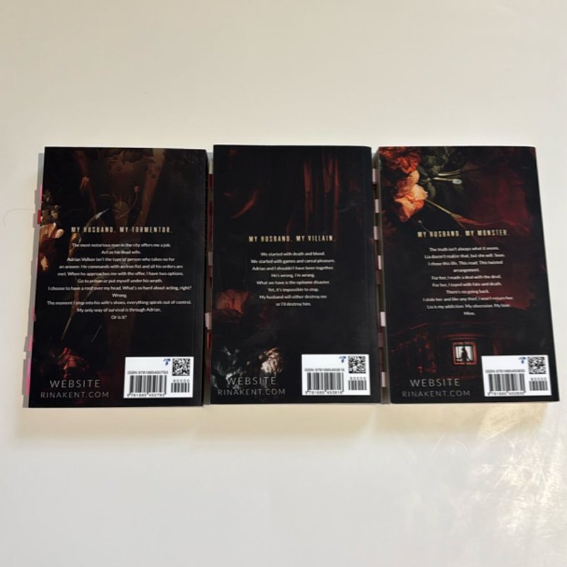 Deception trilogy bundle by Rina Kent, Paperback | Pangobooks