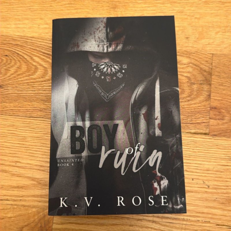 Boy of Ruin by K.V. Rose, Paperback | Pangobooks
