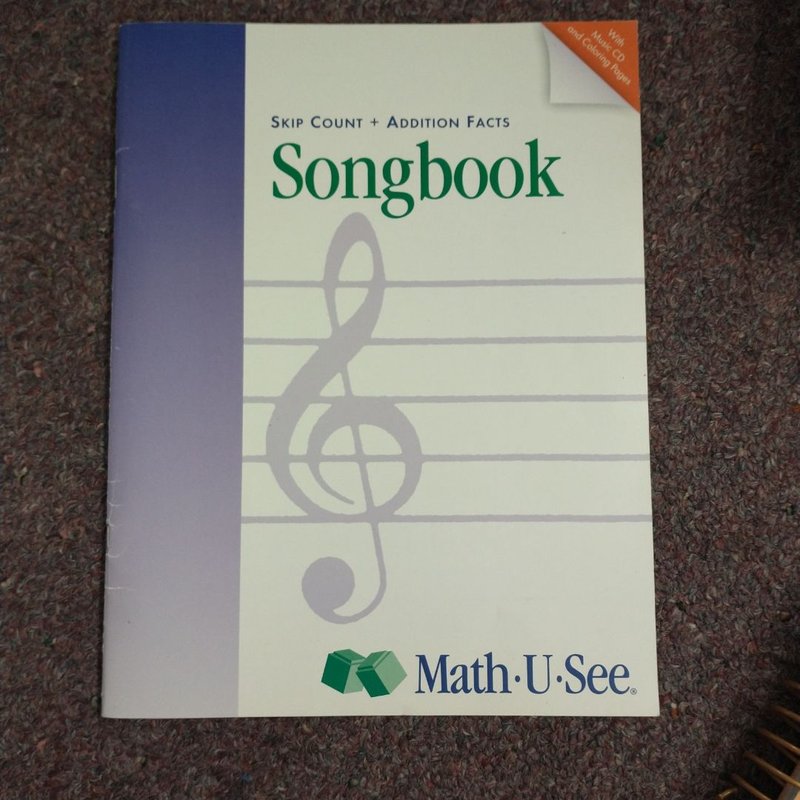 Skip Count + Addition Facts Songbook by Math-U-See