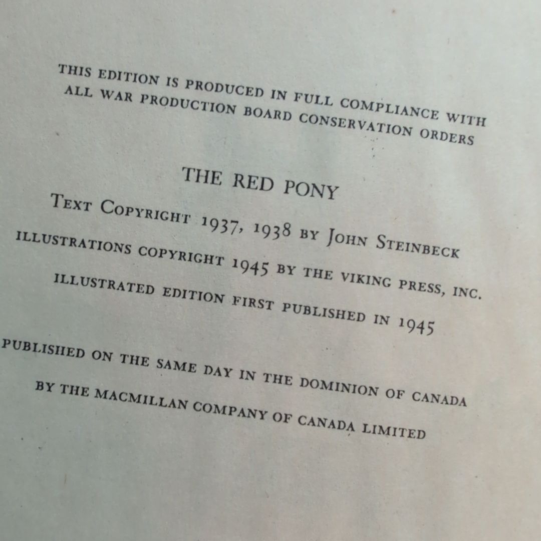 The Red Pony by John Steinbeck, Hardcover | PangoBooks