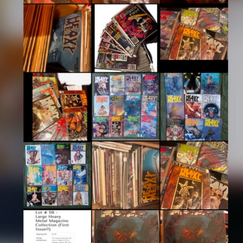 Heavy Metal Magazine Lot (50+ issues) by Heavy Metal , Paperback | Pangobooks